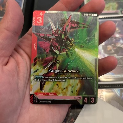 Gundam TCG Aegis Gundam ST04-006 Legend Rare English Edition | eBay
