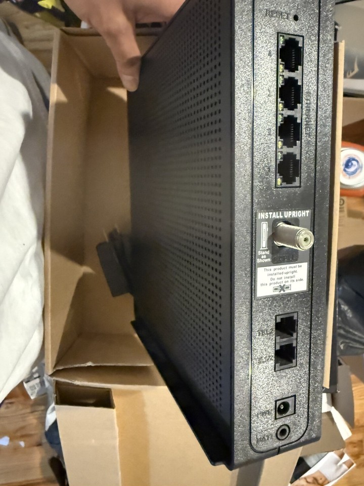 Altice Ubee UBC1322 Wireless 4-Port Voice Router / Modem | eBay