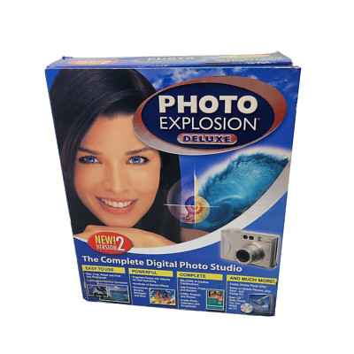 Photo Explosion Deluxe Ver. 2 Complete Digital Photo Studio Windows | eBay