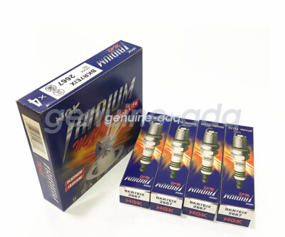 Set of 4 Genuine NGK 2667 Iridium IX Spark Plugs BKR7EIX | eBay