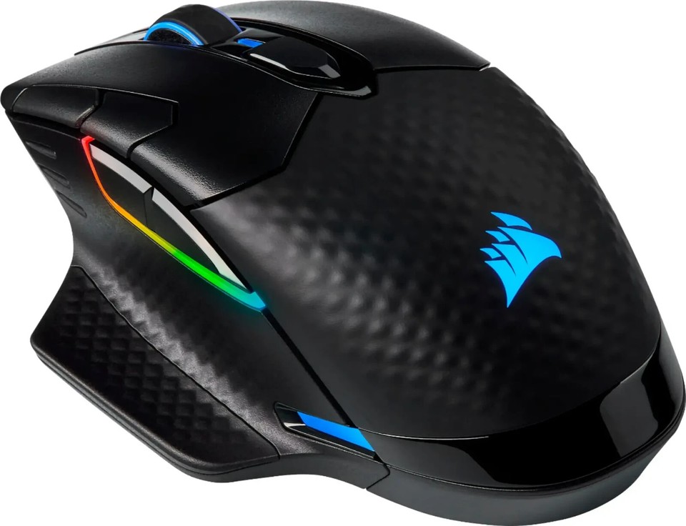 CORSAIR DARK CORE RGB PRO Wireless Optical Gaming Mouse with Slipstream Tech NIB | eBay