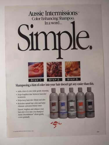 Aussie Shampoo Ads