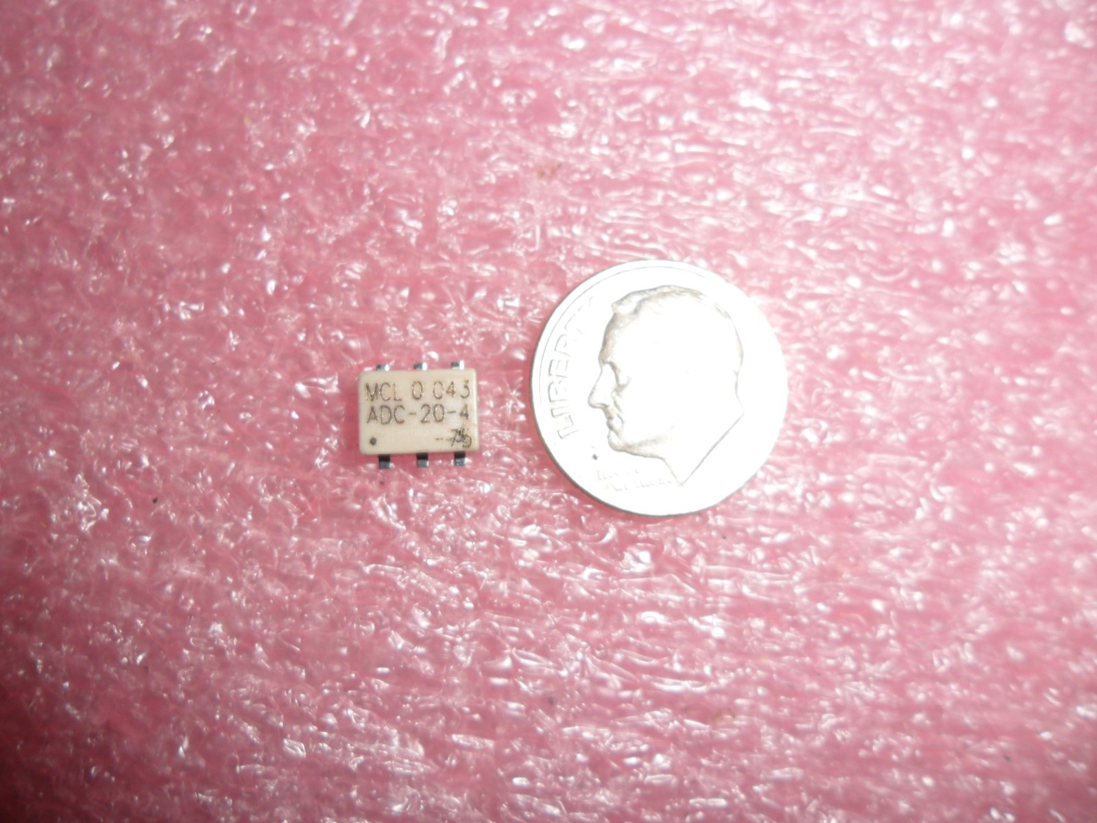 ADC-20-4-75 Directional Coupler 75 Ohm 20db 5-1250 MHz 6 pin SMT (LOT ...