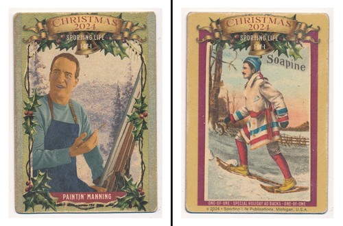 Sporting Life's CHRISTMAS 2024 1/1 - Paintin' PEYTON MANNING, Football ...