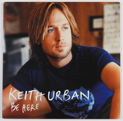 Keith Urban JSA Signed Autograph Album Record Vinyl Be Here | eBay