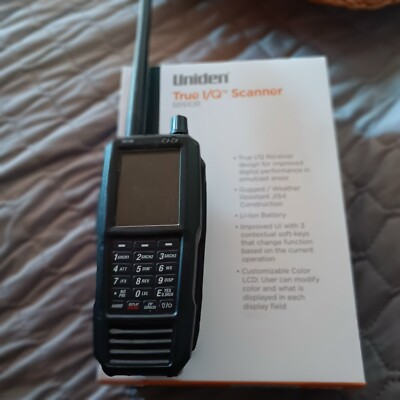 Uniden SDS100 Digital APCO Deluxe Trunking Handheld Scanner ...