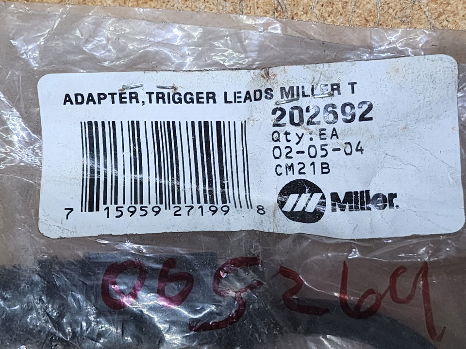 GENUINE MILLER 202692 ADAPTER,TRIGGER LEADS MILLER TO LINCOLN(FC-1260LM) | eBay