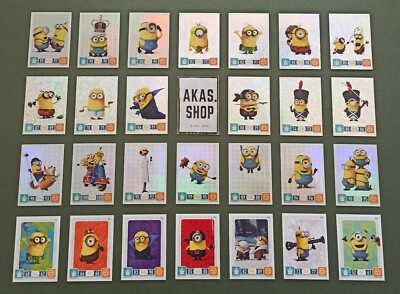 Minions Trading Card Game TCG Topps zum Kinofilm von 2015 aussuchen NEU ...