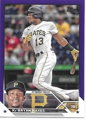 2023 Topps Series 1 Baseball Meijer Purple Ke'Bryan Hayes Pirates | eBay