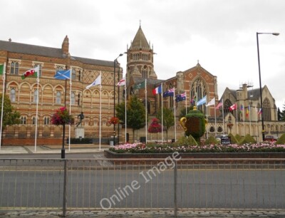 Photo 6x4 Rugby School-Flags of the Nations Flags of the competing ...