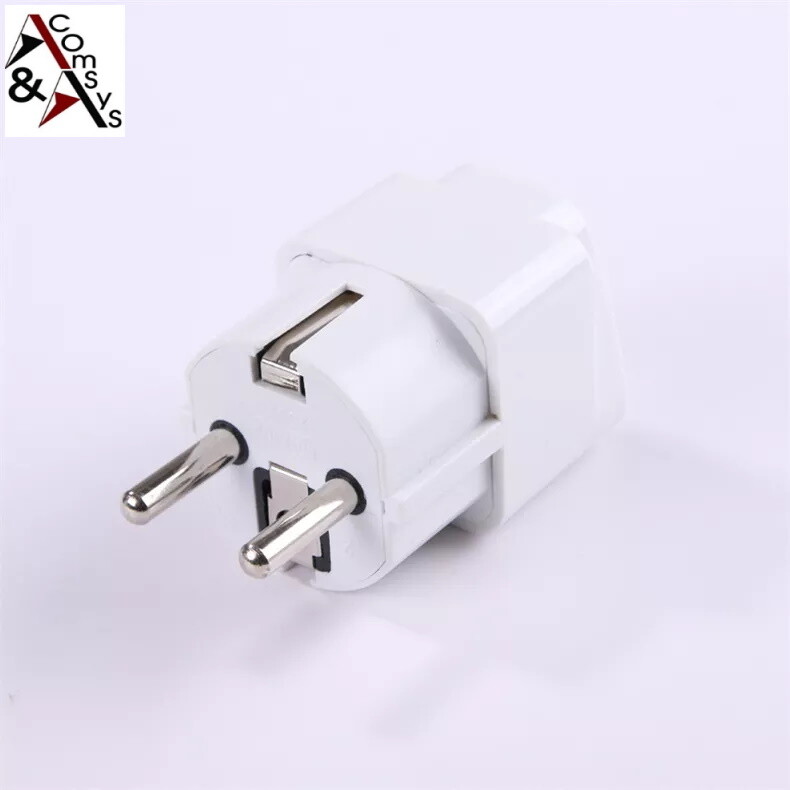Reiseadapter UK GB USA auf EU Schuko Adapter Stecker England Euro DE ...
