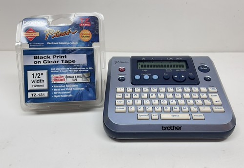 Brother P-Touch PT-1280 Thermal Printer Label Maker TESTED WORKS W ...