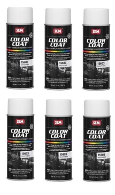 SEM 15603, Sailcloth White, Color Coat Vinyl Paint, Aerosol (6 Pack) | eBay