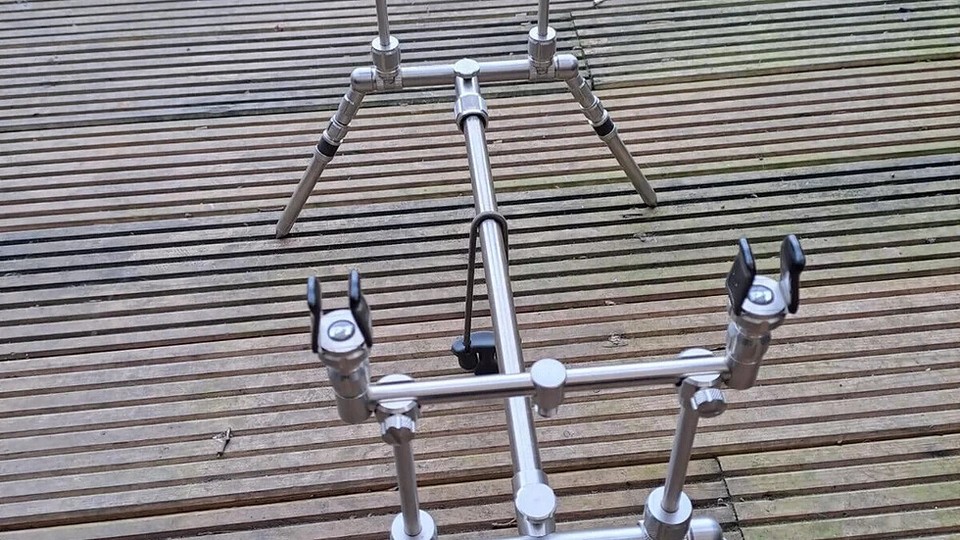 Platform decking/staging Fishing Rod pod Anchor | eBay UK
