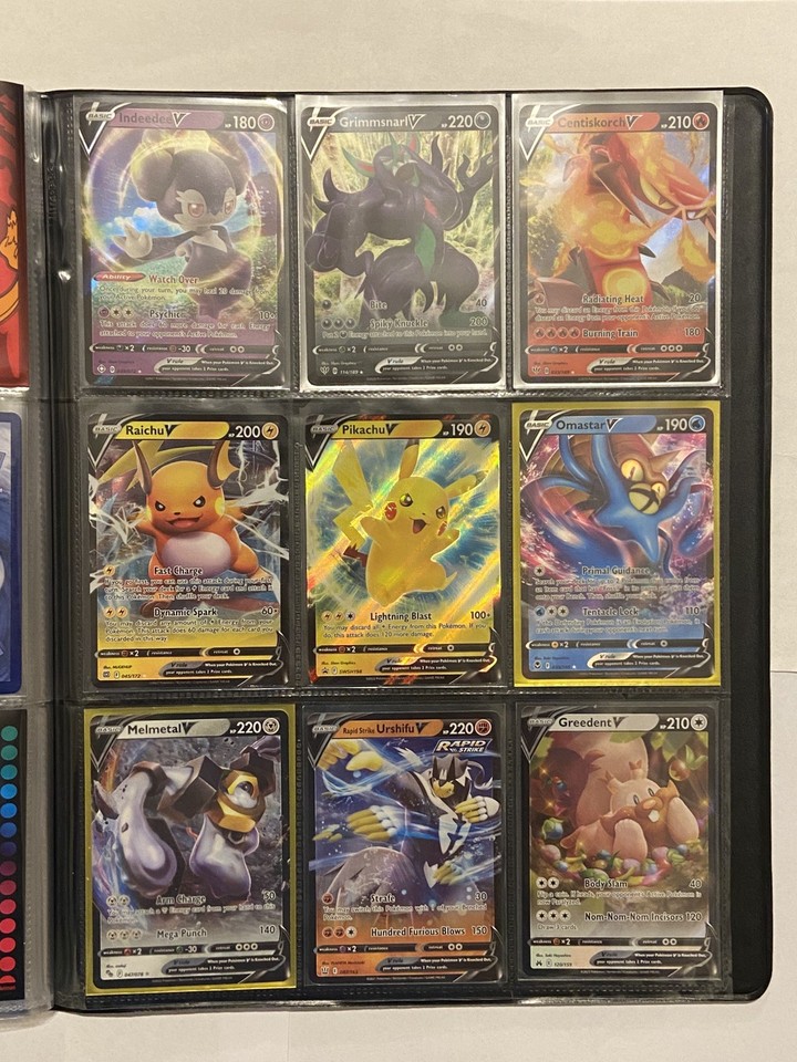 Pokémon Collector Iono Binder Lot - Ultra Rare Cards IRs, Full Arts, EX ...
