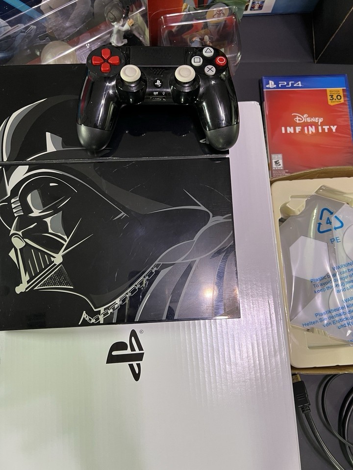 Sony PlayStation 4 Star Wars Battlefront Gaming 500GB Jet Black Console ...
