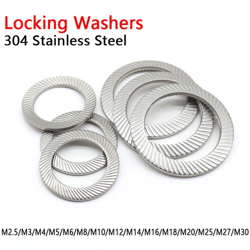 Serrated Safety Locking Washers Type S Disc Spring Washer 304 Stainless ...