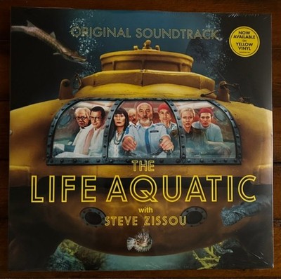 The Life Aquatic with Steve Zissou Original Soundtrack Reissue Yellow ...