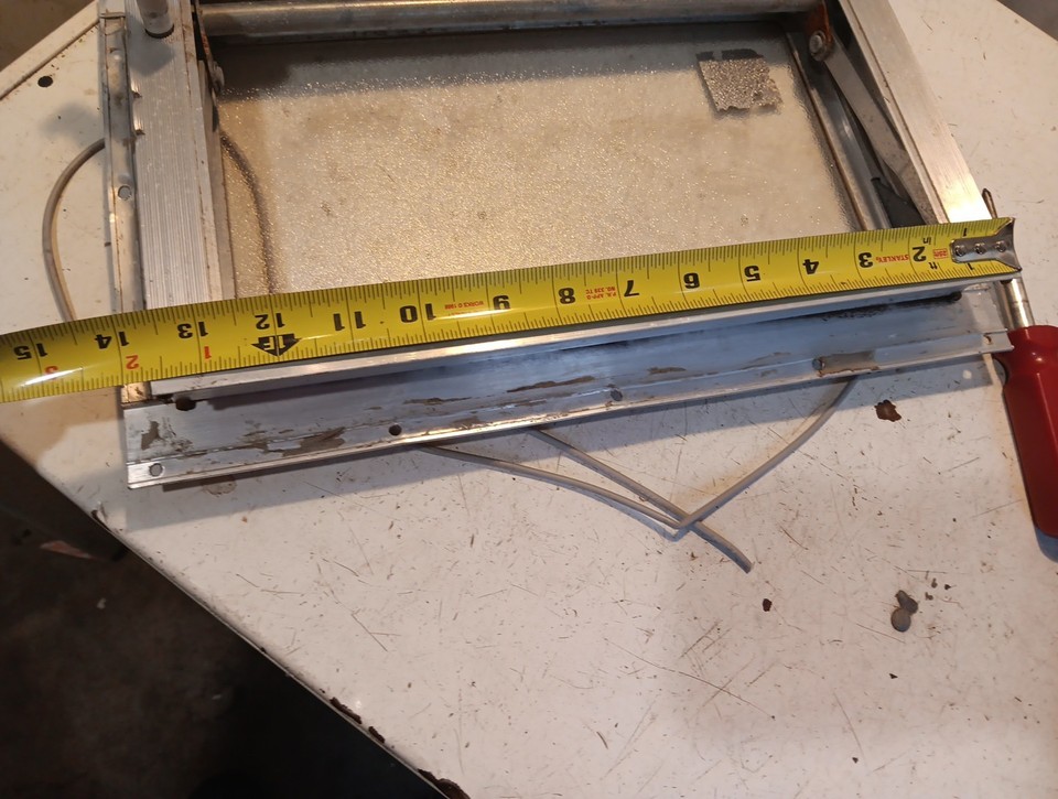 Vtg Motorhome Camper Trailer RV Hehr Small Vent Crank Out Window W ...