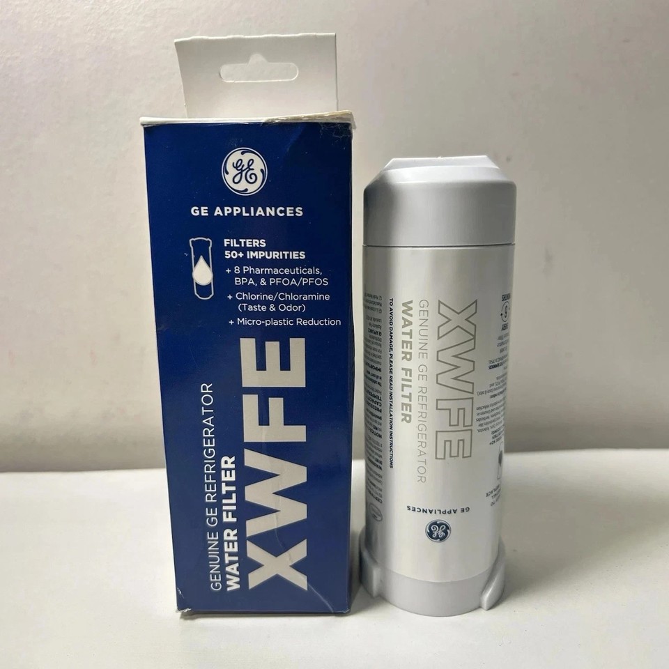 GE XWFE Refrigerator Water Filter (without chip) with Replacement Every ...