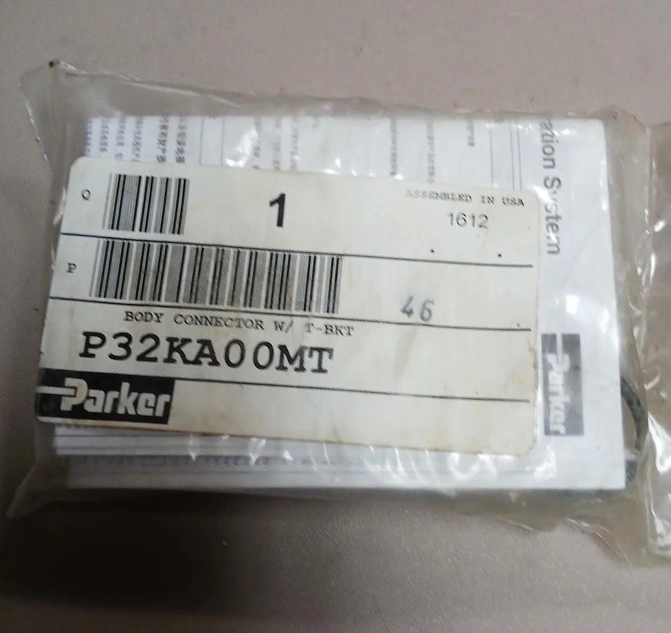 Parker P32KA00MT T-Bracket With Body Connector | eBay
