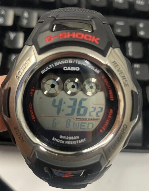 Casio Tough Solar G-shock Gw-m530a 3405 Men's 46mm Watch Atomic/radio ...