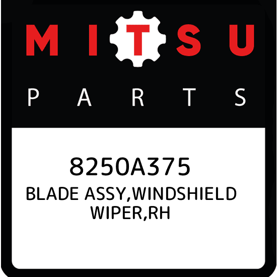 8250A375 Mitsubishi Blade assy,windshield wiper,rh 8250A375, New ...