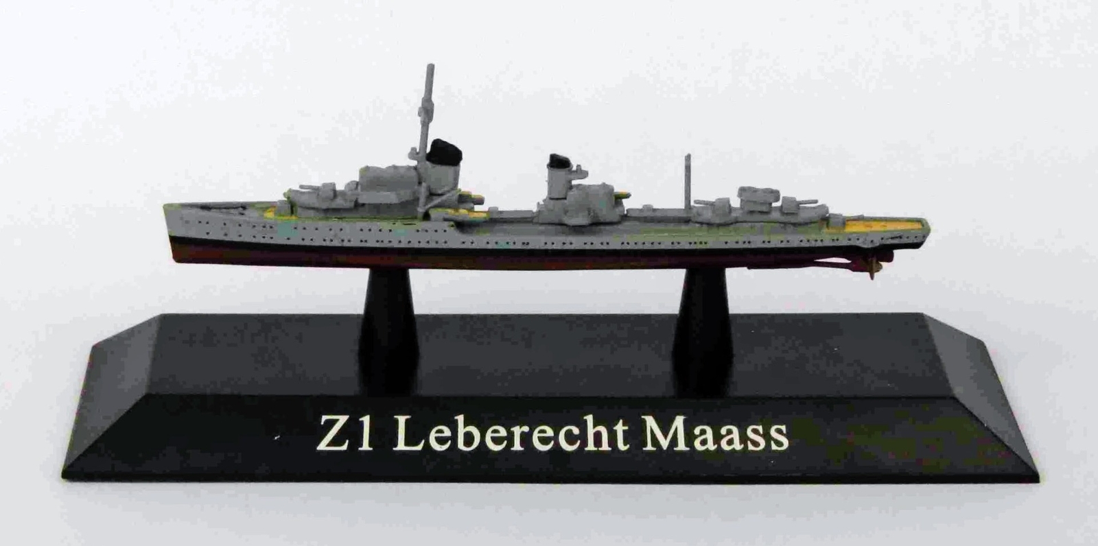 DeAgostini 26 German Destroyer Z1 Leberecht Maass 1935 1/1250 Scale ...
