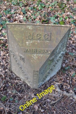 Photo 6x4 Old Milepost Weasenham All Saints Old milepost on the A.1065 ...