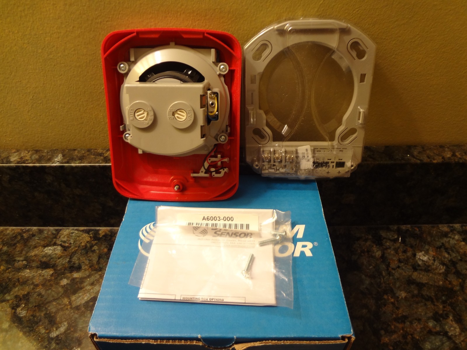 BRAND NEW System Sensor Honeywell SPRL Speaker Red Wall FREE SHIPPING ...