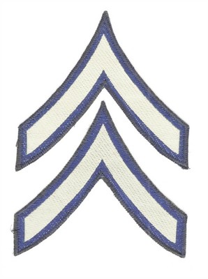 Army Chevron: Private First Class (PFC) pair - 1950's German made ...