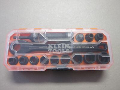 Klein Tools 65400 KNECT 15-Pc. Pass Through SAE Impact Socket Set- FREE ...