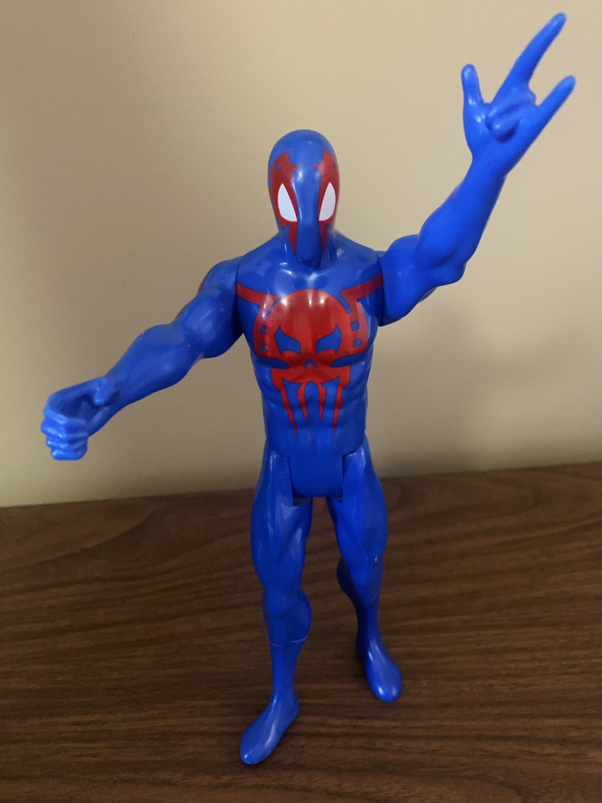 Hasbro Titan Hero Marvel AVENGERS SPIDERMAN BLUE SUIT 12 Inch Action ...