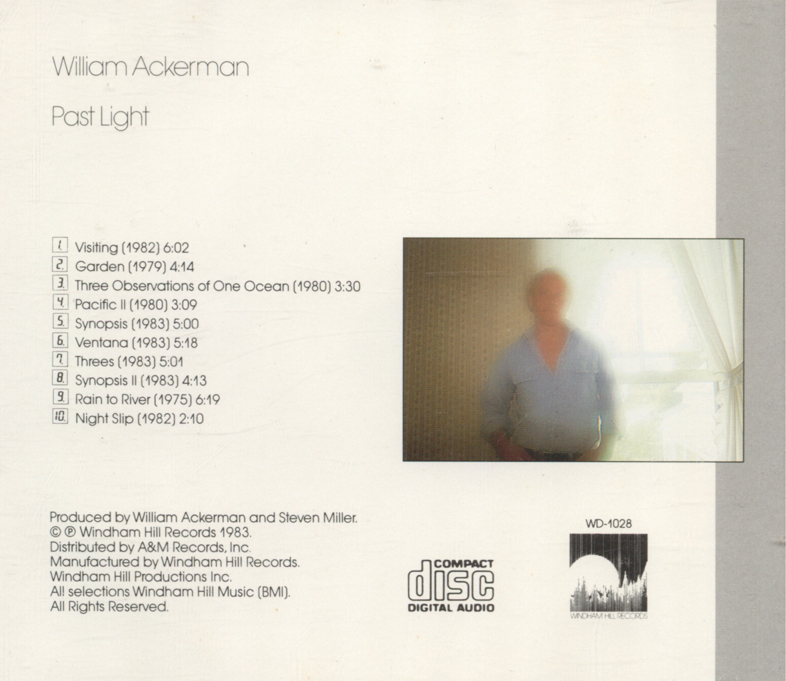 William Ackerman - Past Light CD 19341102823 | eBay