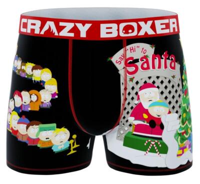 Crazy Boxer SOUTH PARK Cartman Christmas Tree Presents Say Hi to Santa ...
