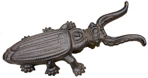 Boot Jack Cast Iron Beetle Boot Jack Scraper Shoe Remover 24cm Long ...