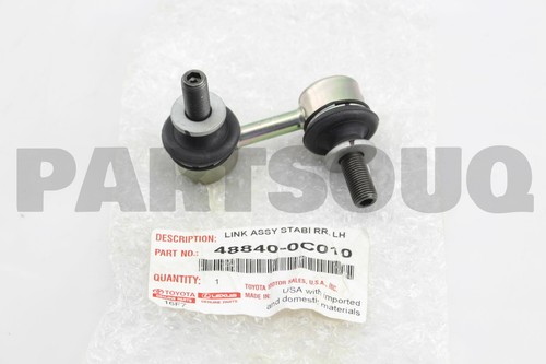 488400C010 Genuine Toyota LINK ASSY, REAR STABILIZER, LH 48840-0C010 | eBay