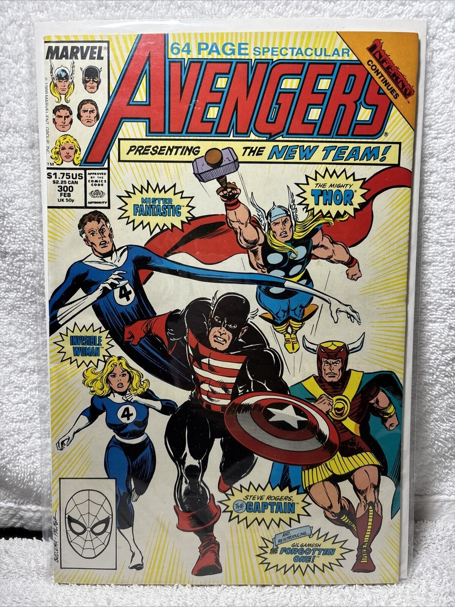 Avengers Comic Book Pages
