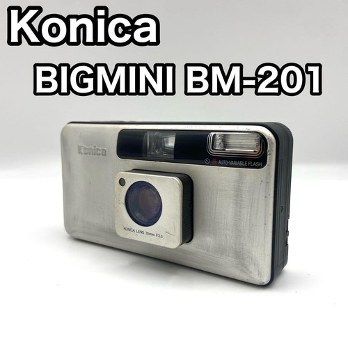 Konica BIGMINI BM-201 Compact 35mm Film Camera Operation Guaranteed ...