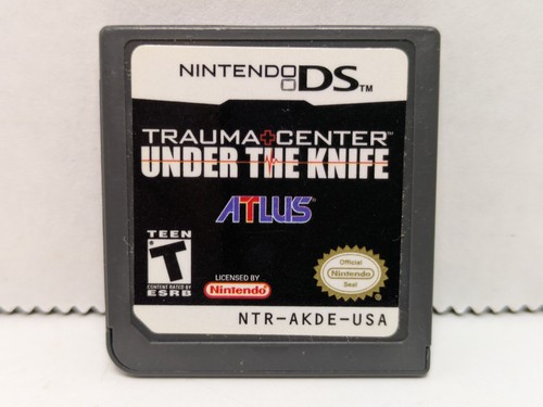 Trauma Center: Under the Knife (Nintendo DS, 2005) Authentic Tested ...