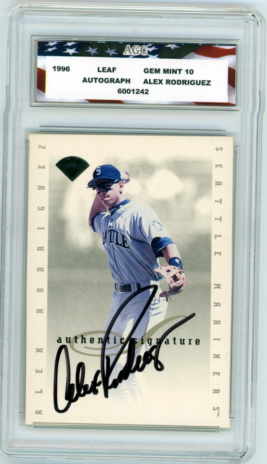 1996+Leaf+Signature+Series+-+Signatures+Update+Alex+Rodriguez+%28AU%29 ...