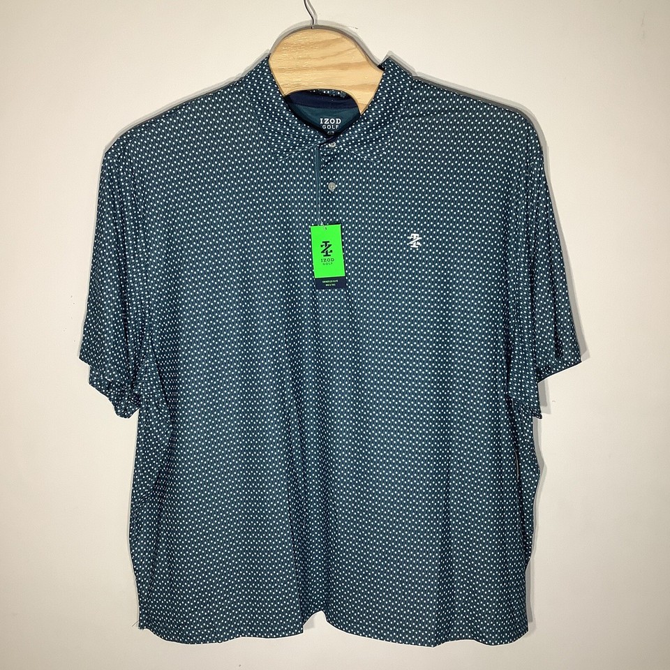 IZOD Golf Mens Swingflex Elite Short Sleeve Golf Polo Size 4XB NWT | eBay
