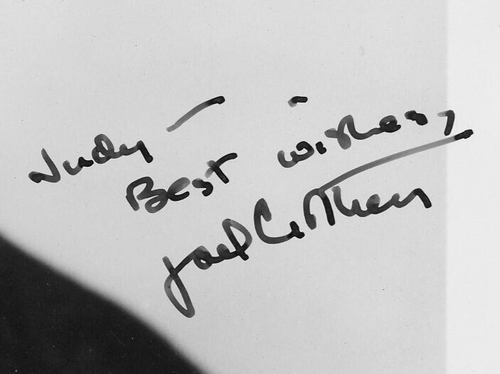 Dark Shadows JOEL CROTHERS Signed PHOTO Autograph died age 44 Alfred ...