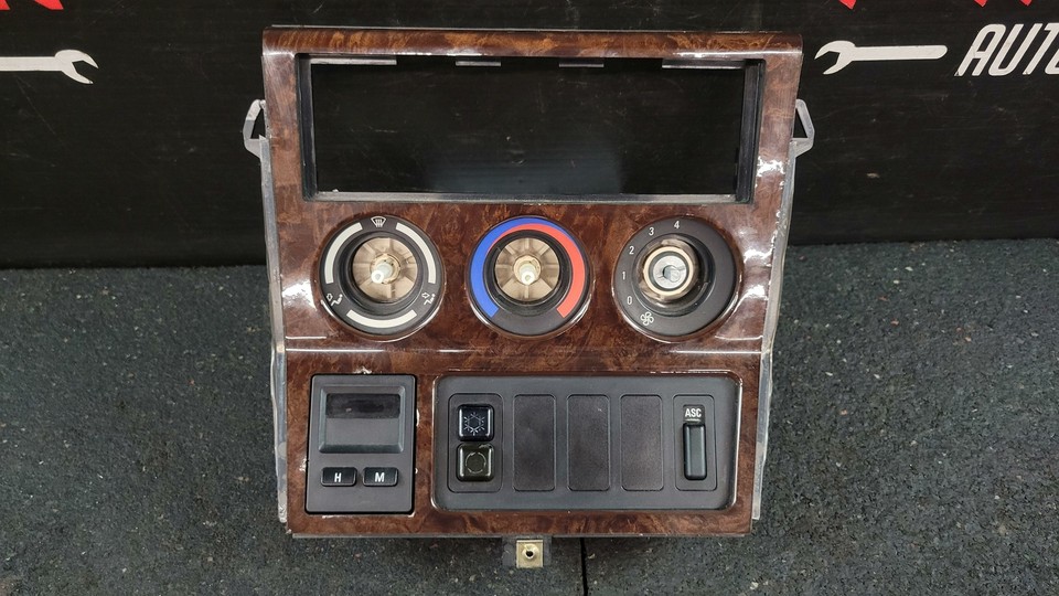 97 BMW Z3 HEATER AC TEMPERATURE CLIMATE CONTROL PANEL SWITCH W/ WOOD ...