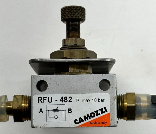 CAMOZZI RFU-482 FLOW CONTROL VALVE 10BAR | eBay