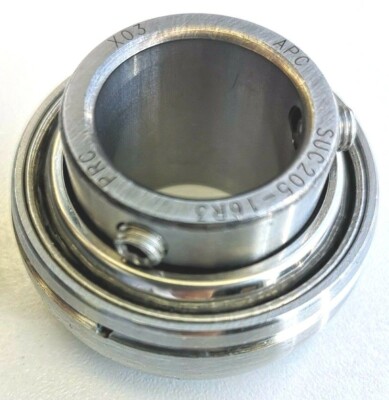 Premium SUC205-16R3 w/TRIPLE-LIP Seals Stainless UC205-16L3 1" Bore ...