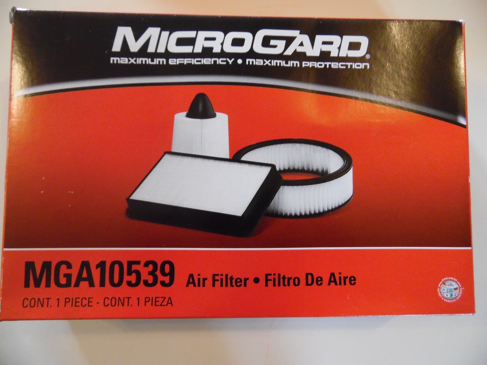 New MicroGard Air Filter MGA10539,ReplaceFram CA10539,Wix 49191 ...