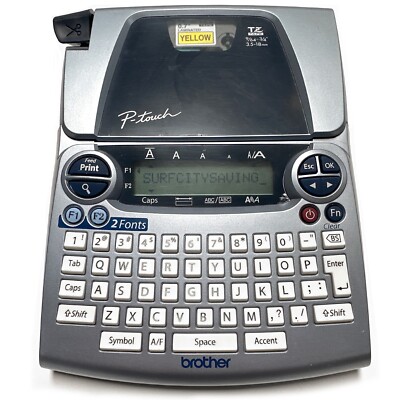 Brother P-Touch Advanced Deluxe Labeler Home Office Label Maker PT-1880 ...