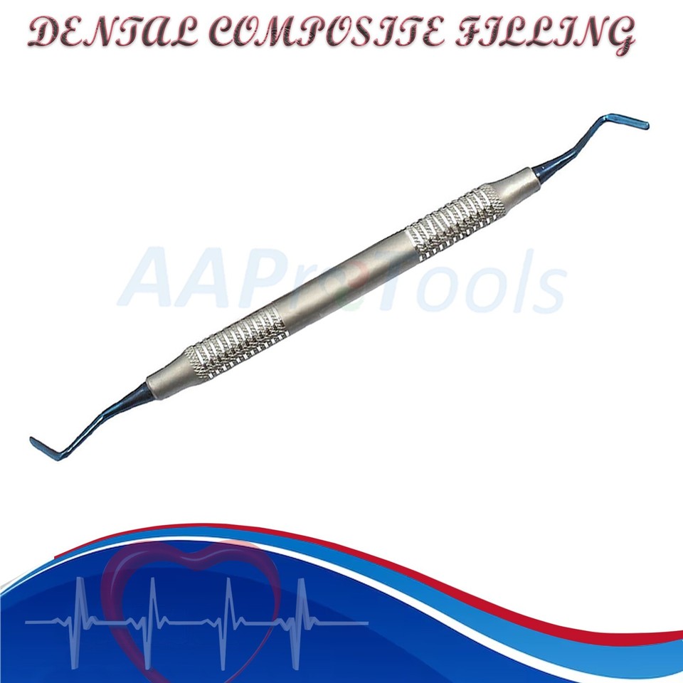 FILLING COMPOSITE PLASTIC INSTRUMENTS DENTAL HAND TOOLS TITANIUM ...