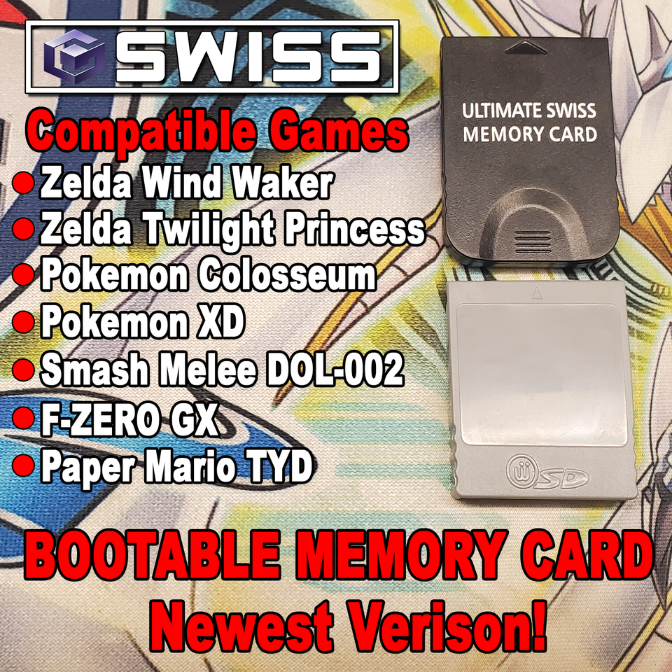 Swiss GameCube Memory Card Bootable Loader SD2SP2 Plug and Play | eBay
